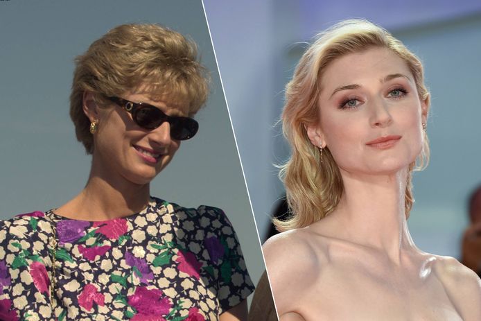 Actrice Elizabeth Debicki, die prinses Diana vertolkt in ‘The Crown ...