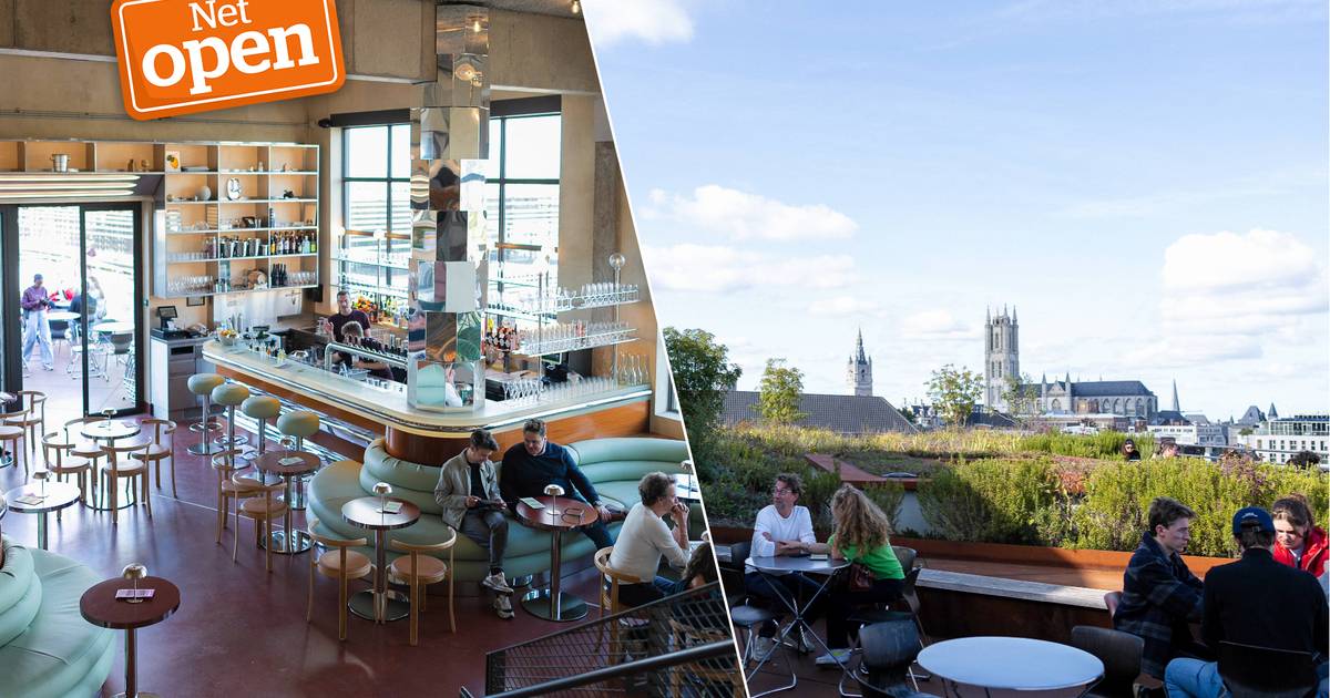 NET OPEN. Bar Bassie, zonder twijfel het mooiste zicht over de stad ...