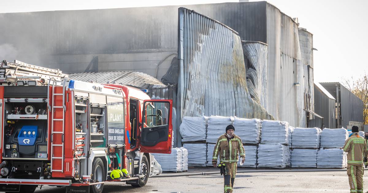 Brand bij pelletverwerkend bedrijf Pelcon | Ham | hln.be