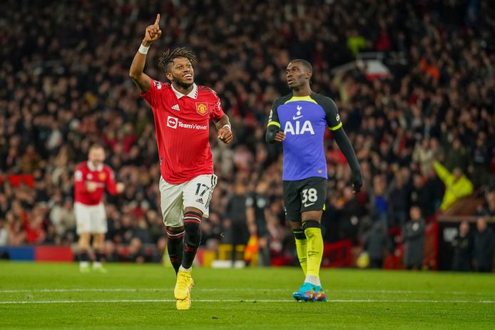 Fred en Fernandes helpen United van Ten Hag aan zege tegen Tottenham ...