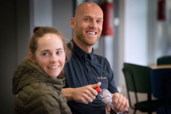 ‘Ik word bang van Marianne Vos'. Lars Boom heeft met Blanka Vas goud in ...