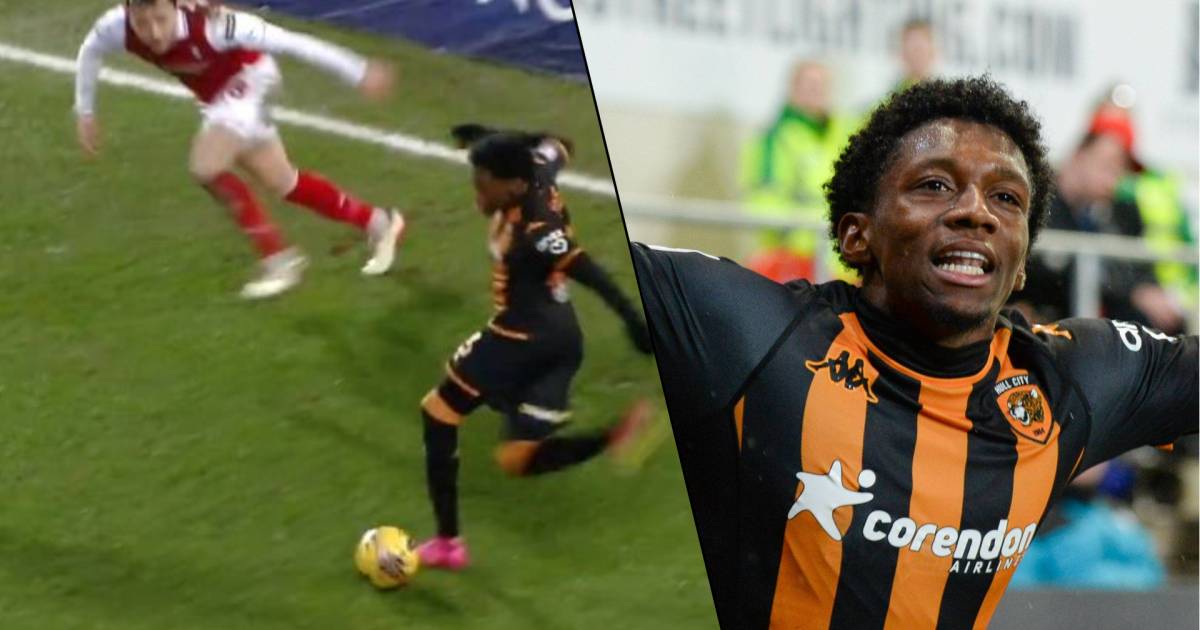 Le somptueux coup du foulard de Jaden Philogene | Football | 7sur7.be