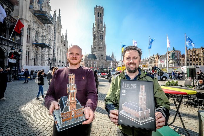 Het Belfort van Brugge op je kast: bouw het zelf met gloednieuwe 3D ...