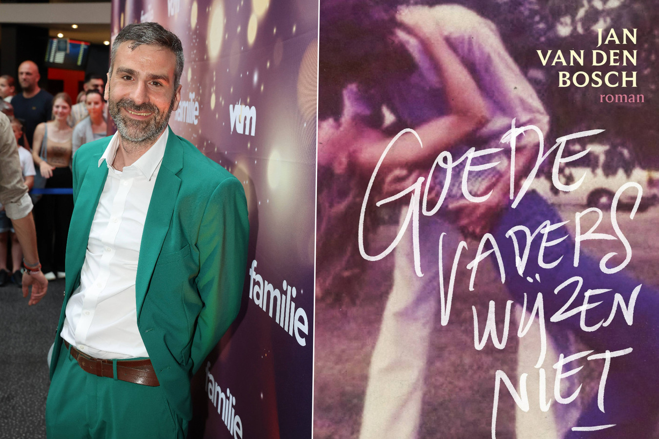‘Familie’-acteur Jan Van den Bosch schrijft debuutroman: “Deze keer kan ...