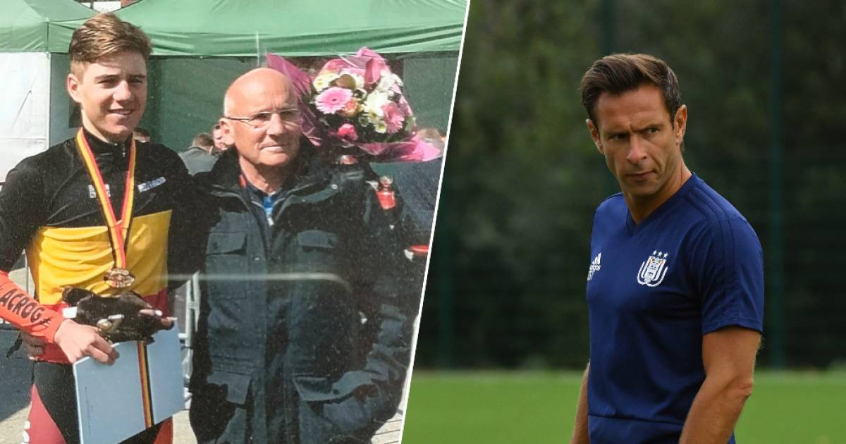 Zijn eerste wielercoach en zijn voetbalcoach bij Anderlecht aan het ...