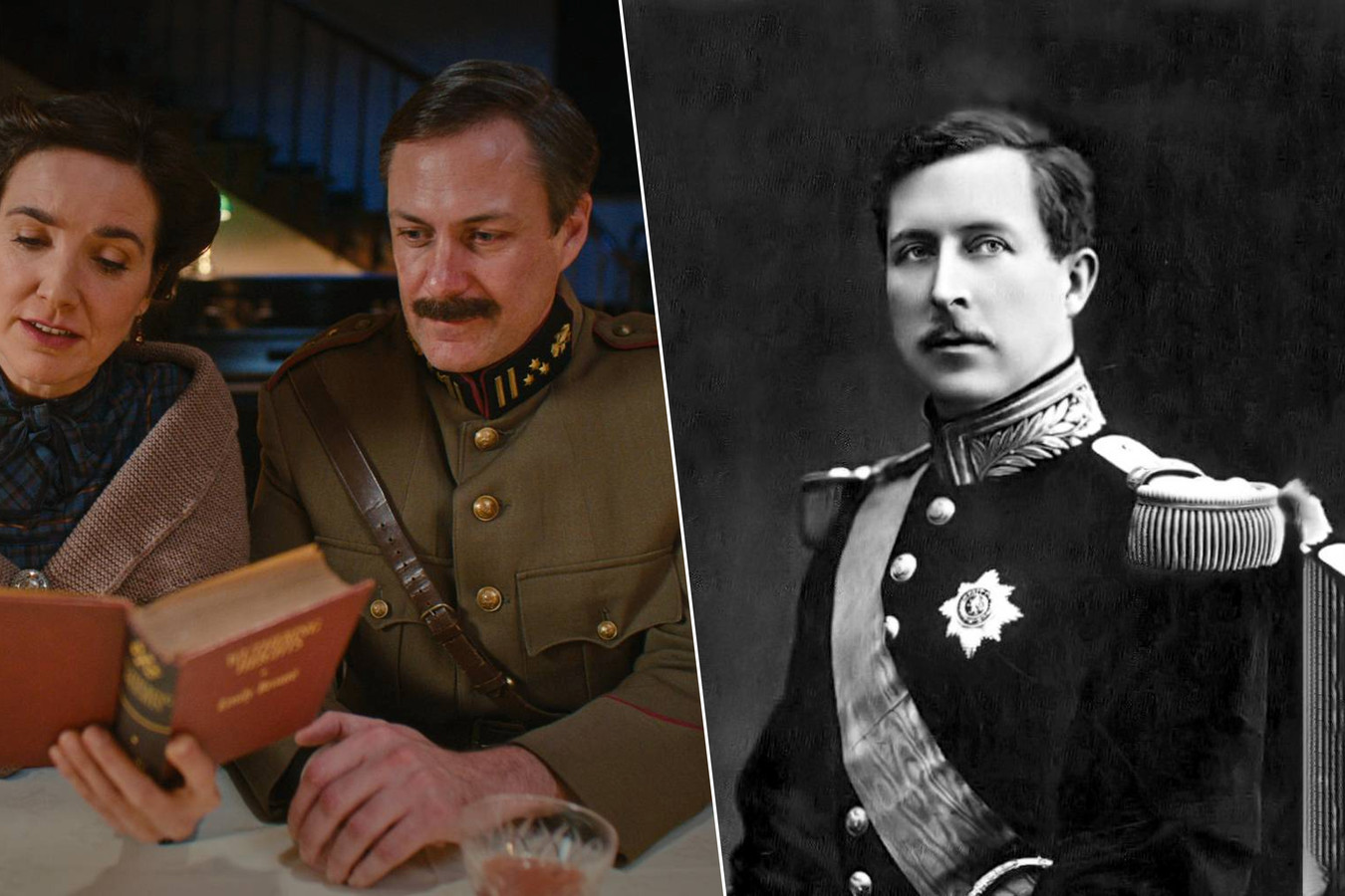 Bruno Vanden Broecke als Leopold I en Willem De Schryver als Boudewijn: Arnout Hauben brengt ons ...