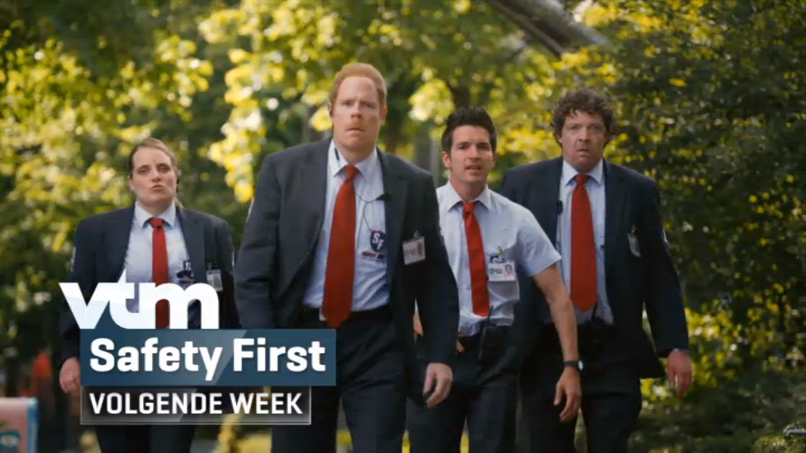 Bekijk hier eerste beelden uit nieuwe reeks 'Safety First' | Foto | hln.be