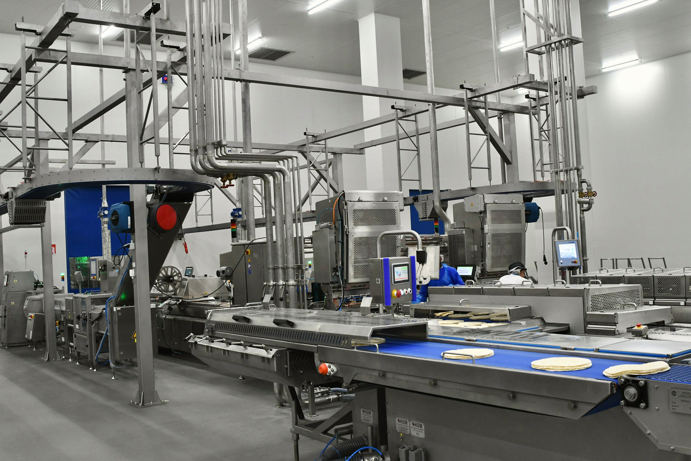 Hier rollen jaarlijks 200 miljoen tortilla’s van de band: Paulig opent ...