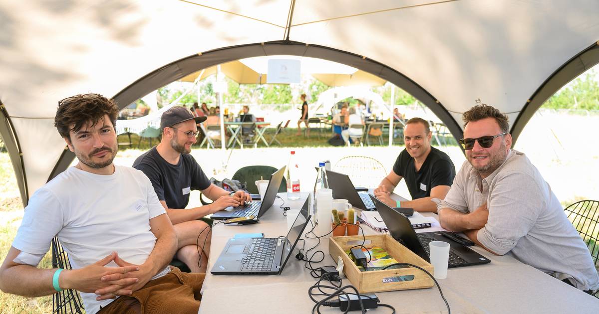 Op bezoek in het Landschapskantoor Rumst, waar bedrijven in openlucht ...