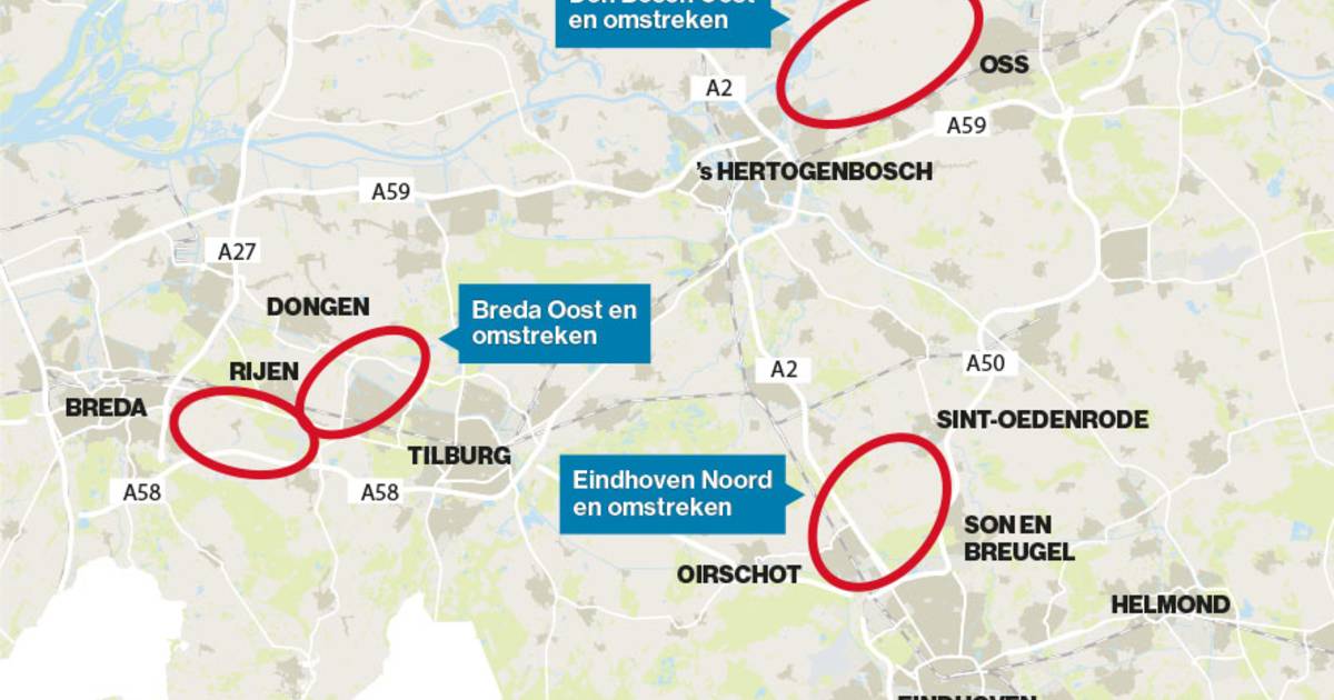 Een nieuwe stad ter grootte van Oss, waar bouw je dat? | Brabant ...