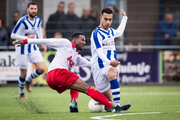 FC Lienden tegen Kloetinge in kwalificatieronde TOTO KNVB beker ...