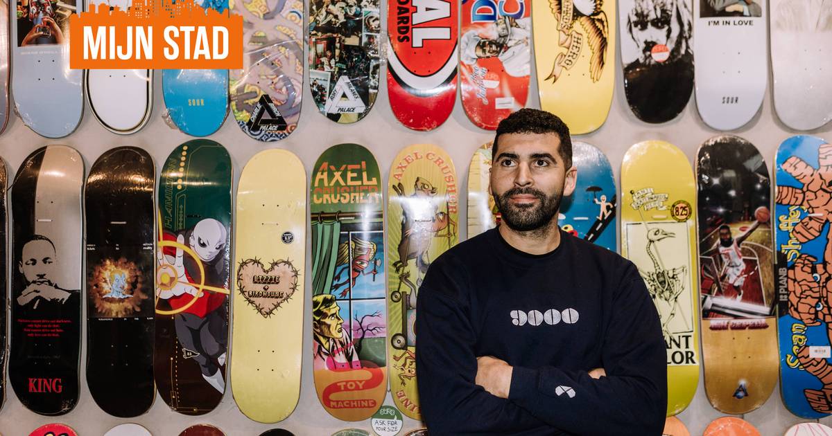 MIJN STAD. Mohamed Saouti (37) van Curb Skateshop: “Het klinkt ...