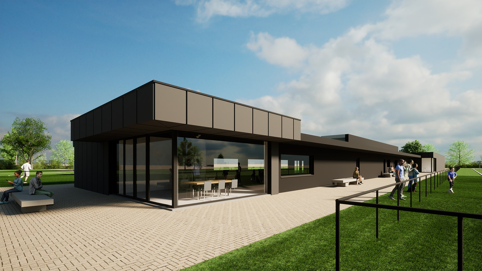 KRC Waregem krijgt nieuw kleedkamercomplex | Foto | hln.be