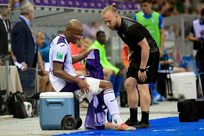 Spierscheur voor Vincent Kompany | Anderlecht | hln.be