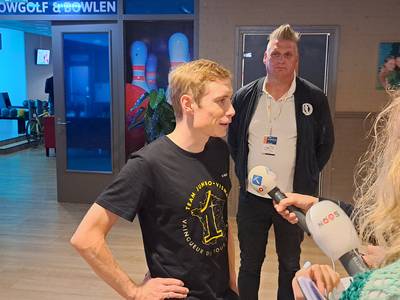 Mark van Horik uit Lierop is avondje ‘bodyguard’ en holt achter ...