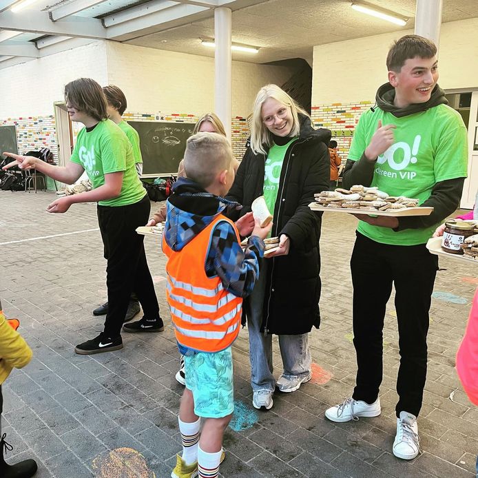 Leerlingen van D'Oefenschool Blankenberge smulden boterhammen met fairtradechoco | Blankenberge ...