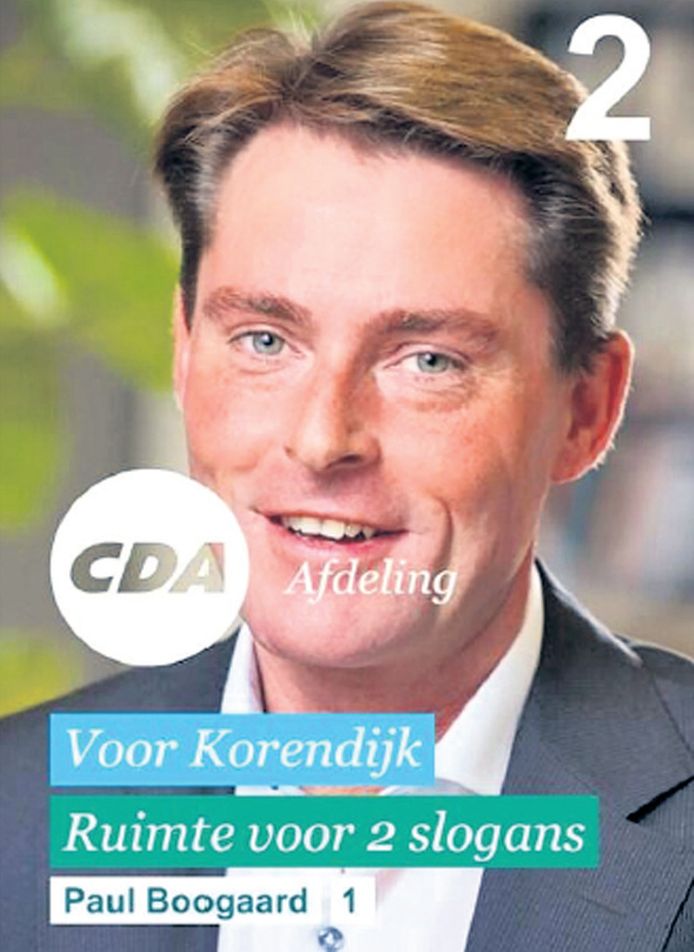 Foutje: CDA-poster wordt 'n lachertje | Rotterdam | AD.nl