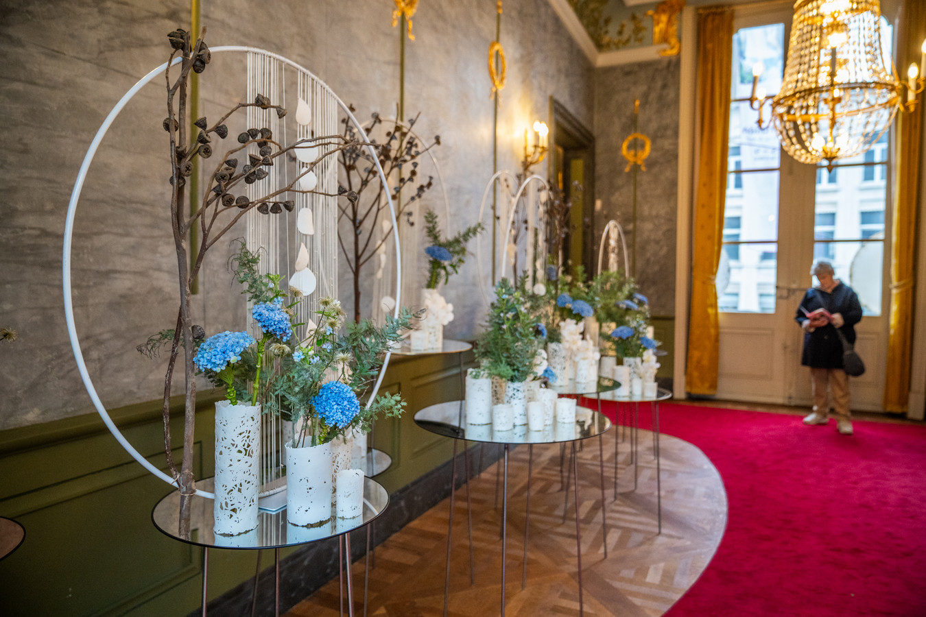 IN BEELD. Unieke bloemenexpo in het Paleis op de Meir | Foto | hln.be