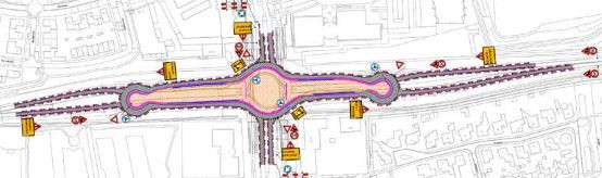 De (voorlopig) laatste rotonde in de N264 gaat ook op de schop ...