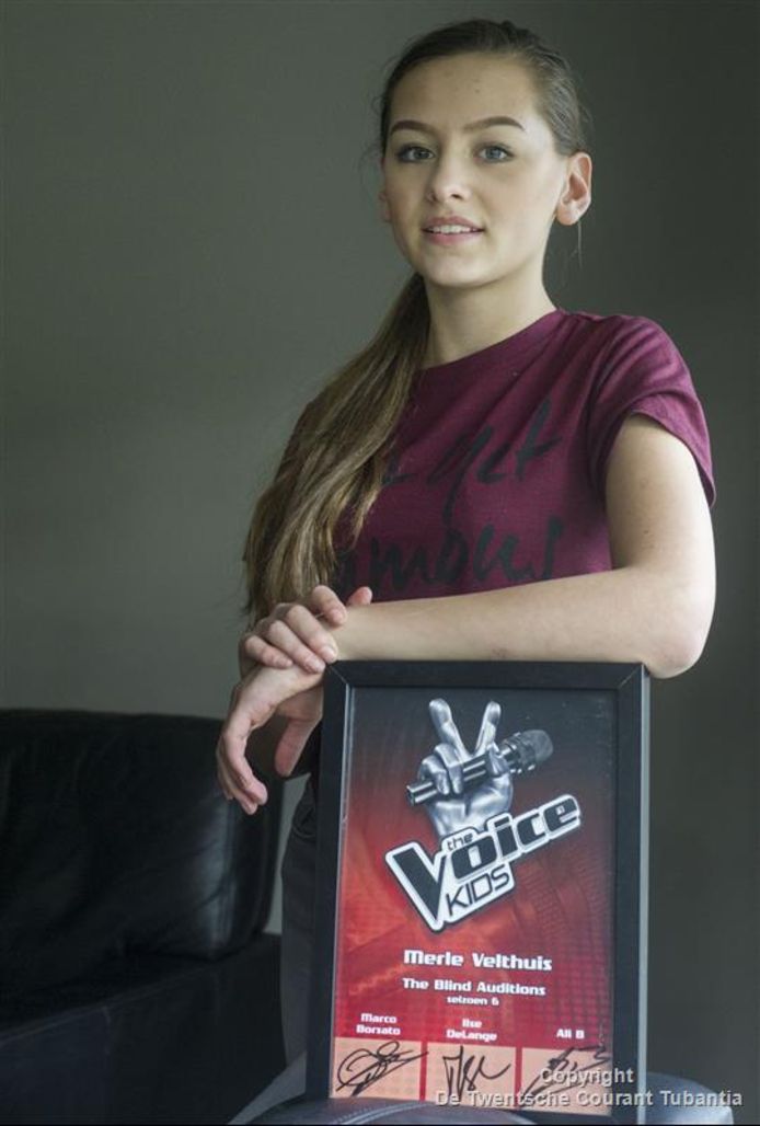 Merle uit Harbrinkhoek won bijna Voice Kids, maar blijft nu liever op ...