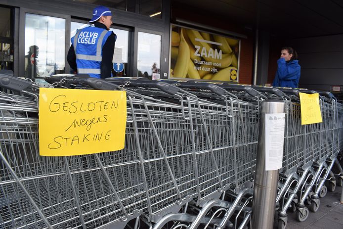 Grote staking bij Lidl: ruim 100 winkels gesloten | Binnenland | hln.be