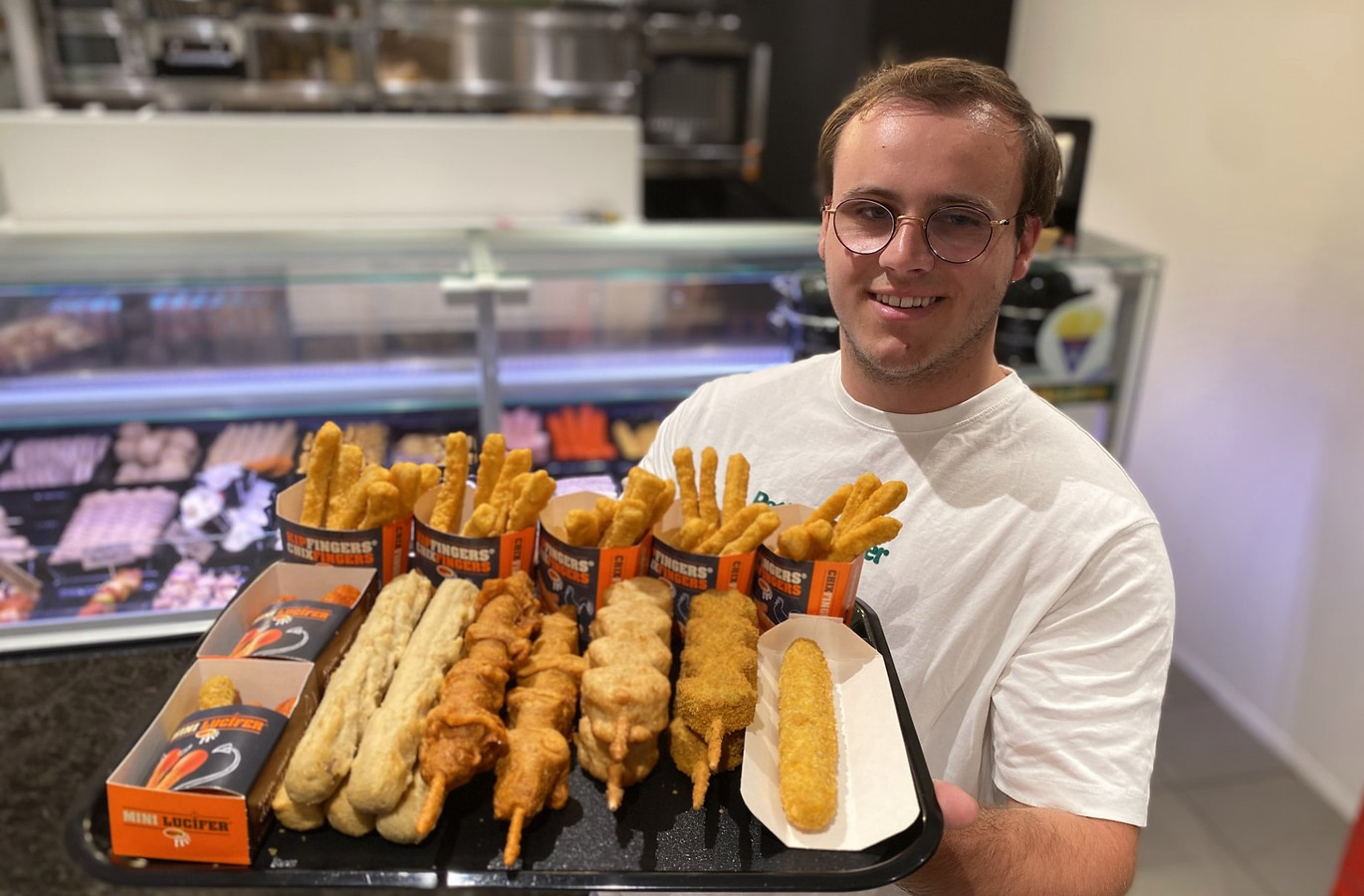 Stan (21) wint jaar lang gratis frituursnacks: “Die krijg ik nooit ...