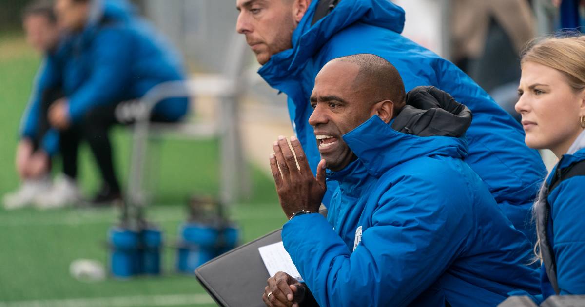 Andrew Thomas wordt door voetbalsters DTS Ede gedwongen tot nadenken ...