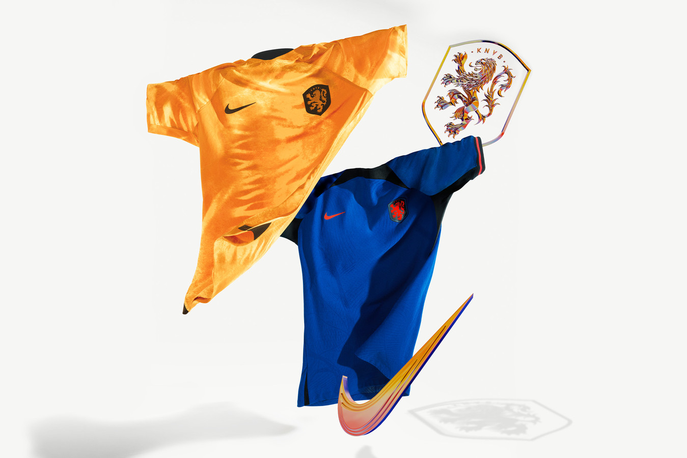 Dit zijn de shirts van het Nederlands elftal tijdens het WK in Qatar ...