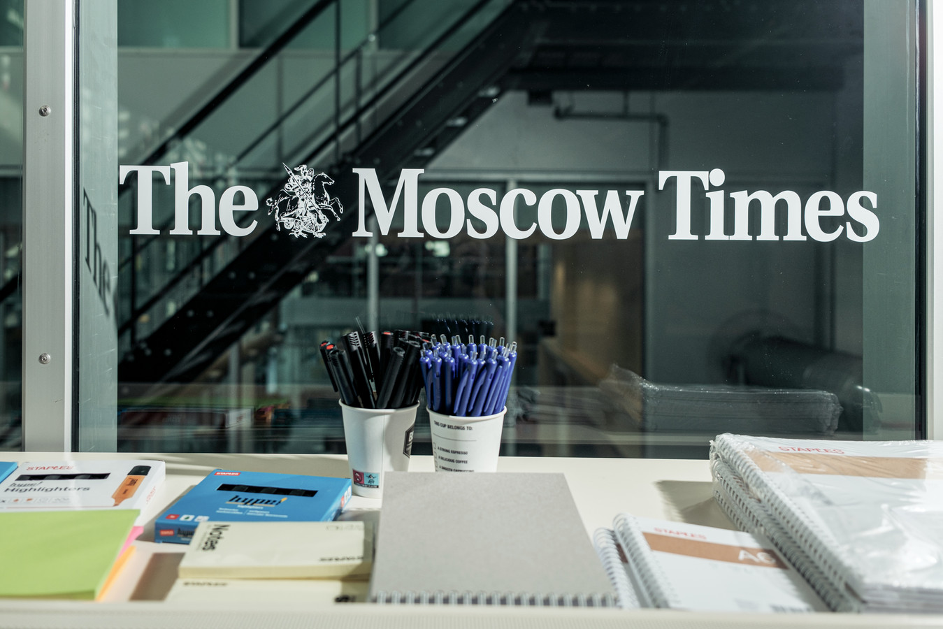 Redactie The Moscow Times is in Amsterdam neergestreken | Foto | AD.nl