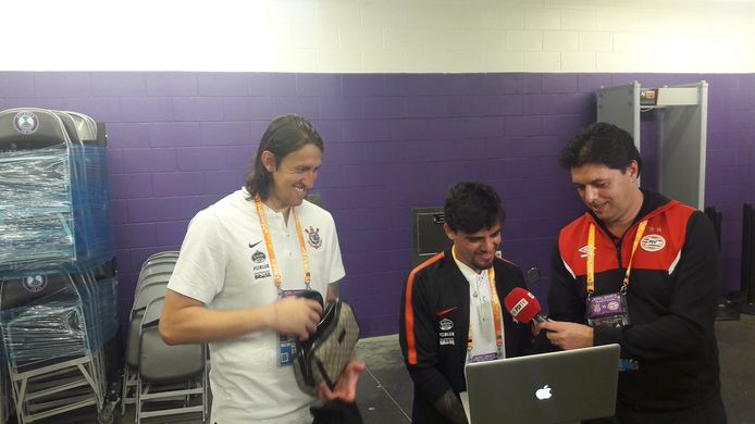 Weerzien met oude PSV-bekenden Cassio Ramos en Fagner | PSV | ed.nl