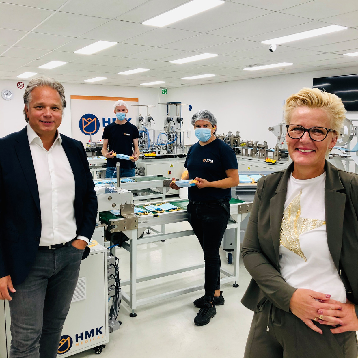 Een Hollands mondkapje, dus ‘made in Holland’. Je wist niet dat je het ...