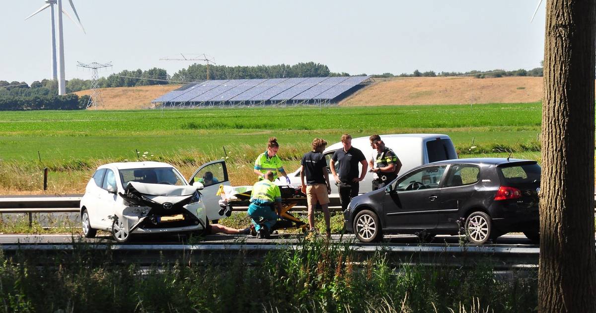 Ongeval op A59 bij Waalwijk; één gewonde en flinke file | Oosterhout | bndestem.nl