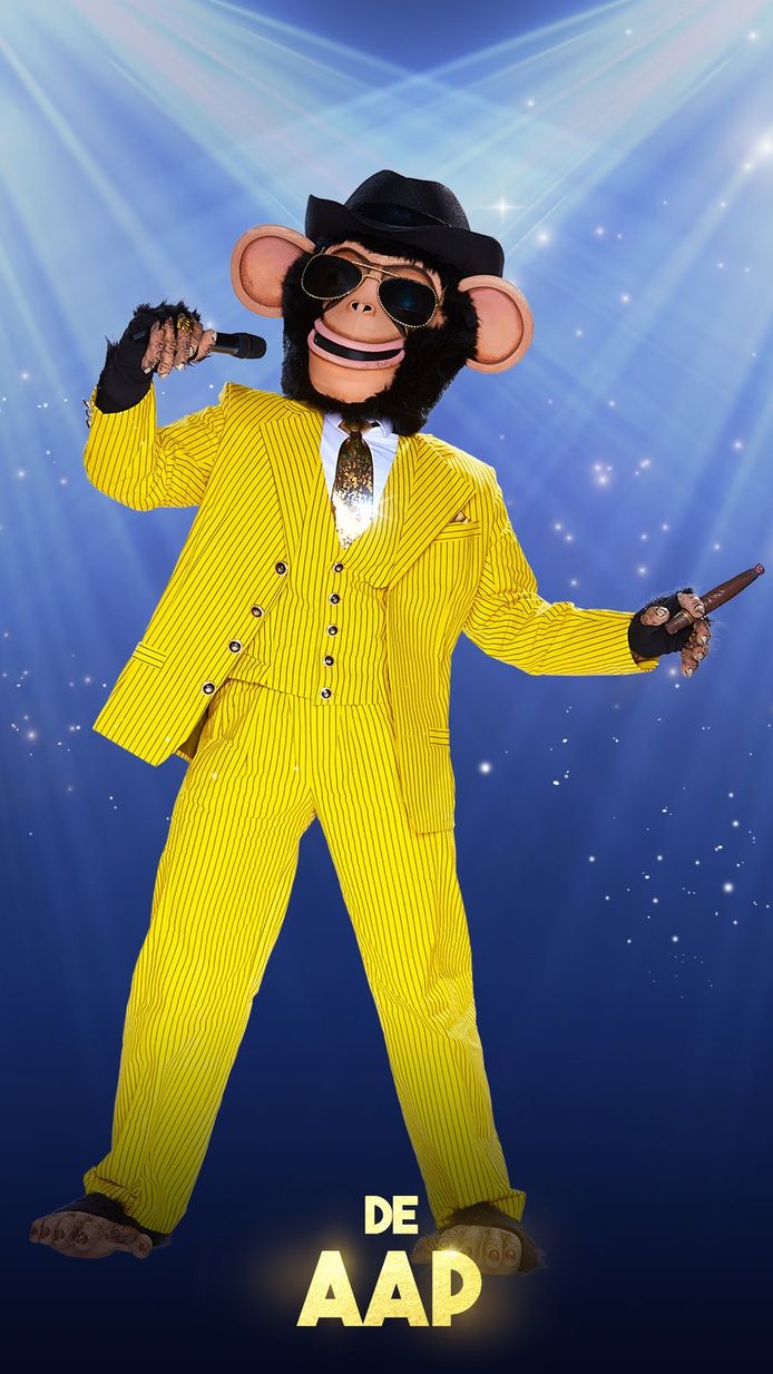 Aap uit The Masked Singer blijkt een bekende influencer | Show | AD.nl