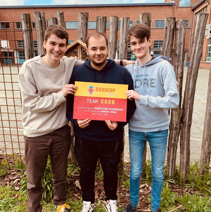Leerlingen Go! atheneum De Tandem winnen RoboCup Junior | Eeklo | hln.be