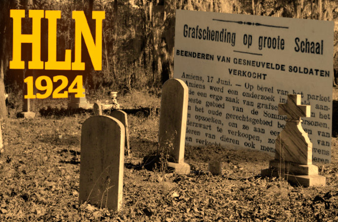 HLN 1924: “Gansche beenderen van armen en dijen werden gevonden onder ...