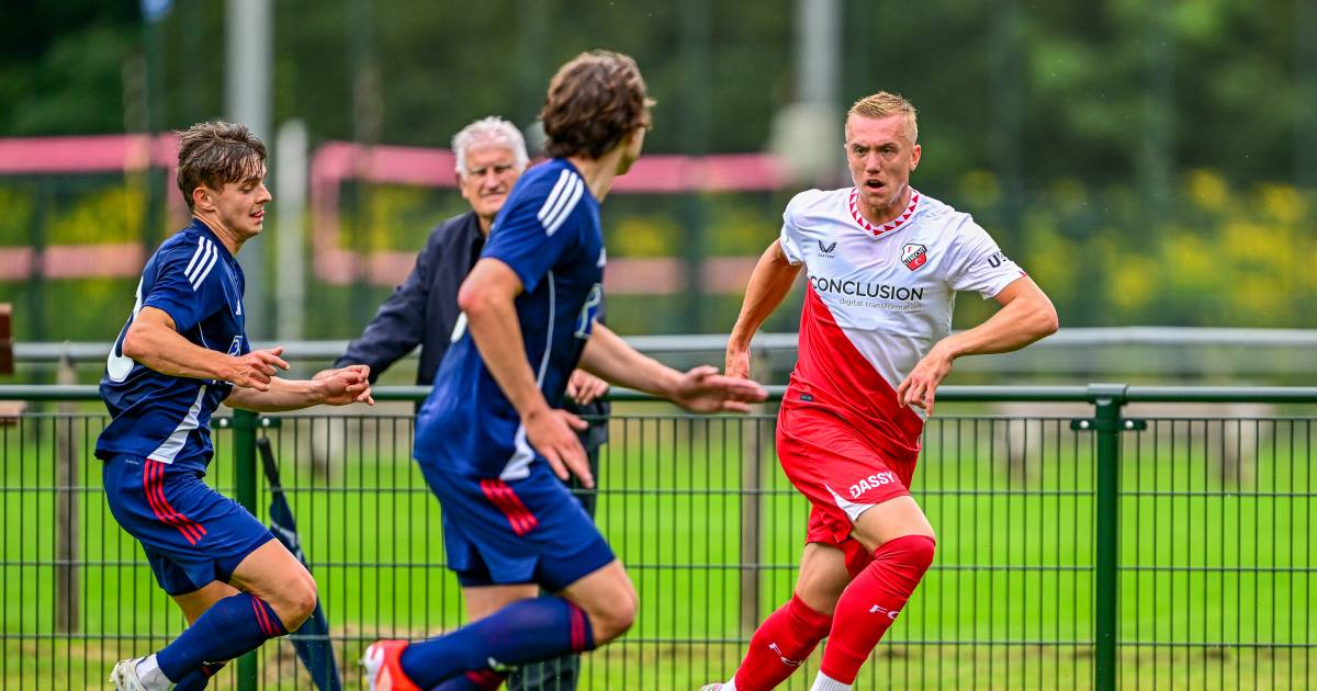 Gelijkspel voor FC Utrecht met Isac Lidberg als gelegenheidsrechtsback ...
