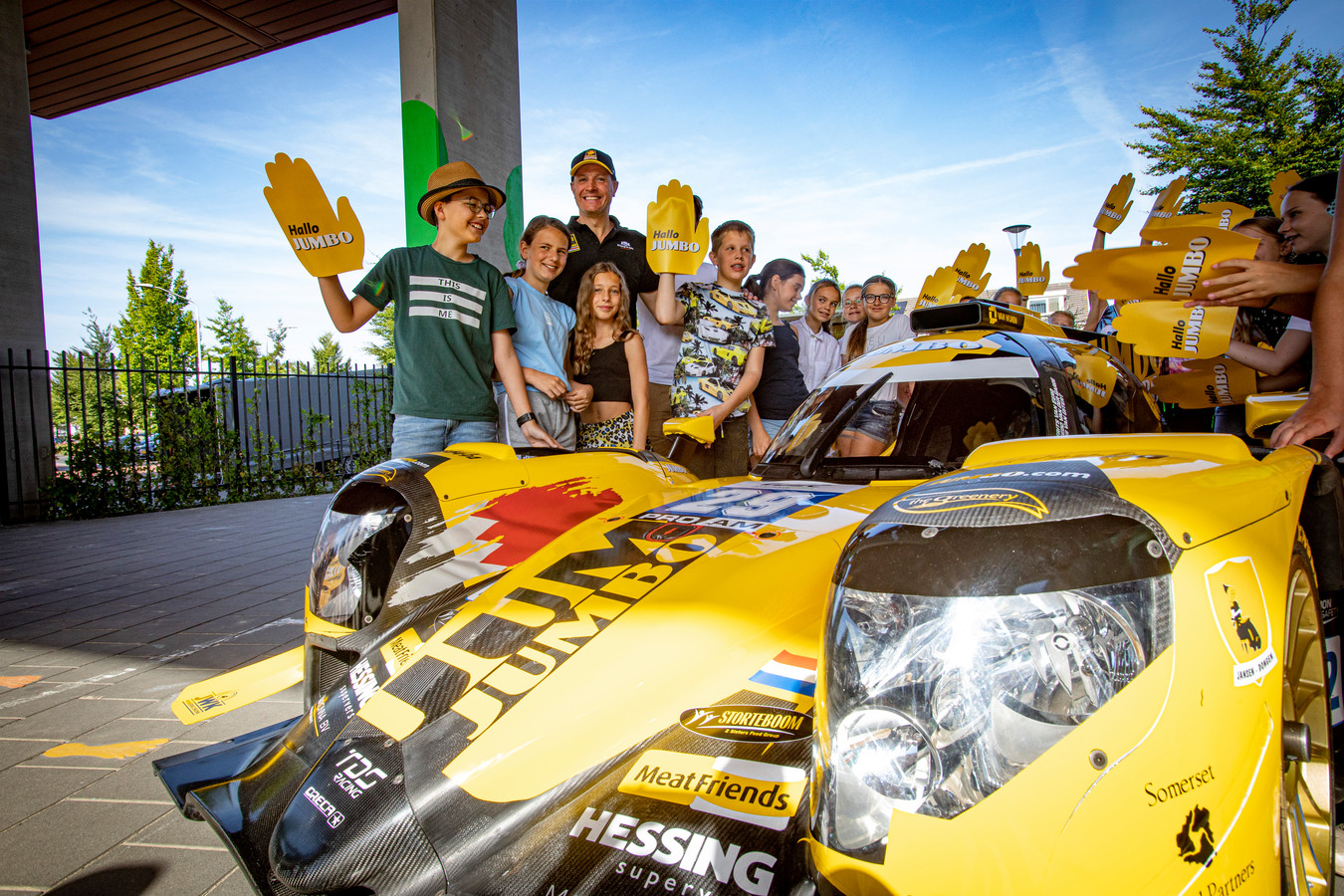 Racingteam Jumbo komt naar de school van Mathijs Vogels in Best voor ...