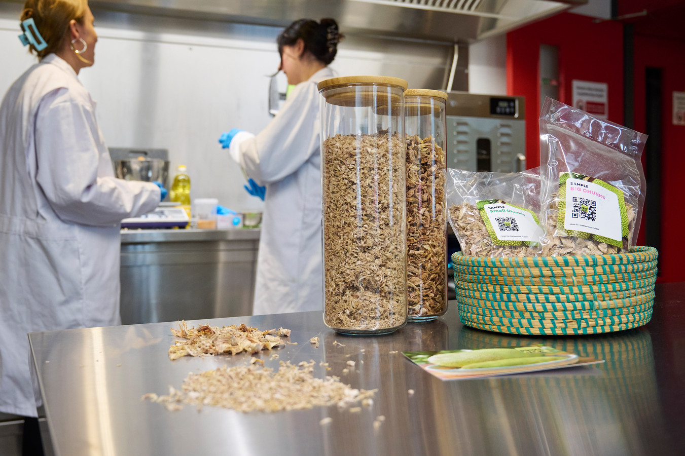 Een kroketje of worstenbroodje met gedroogd jackfruit uit Afrika? Fiber ...