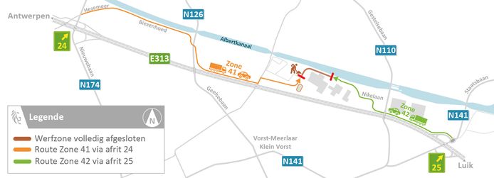 Nikelaan tijdelijk doodlopend door werken | Ham | hln.be