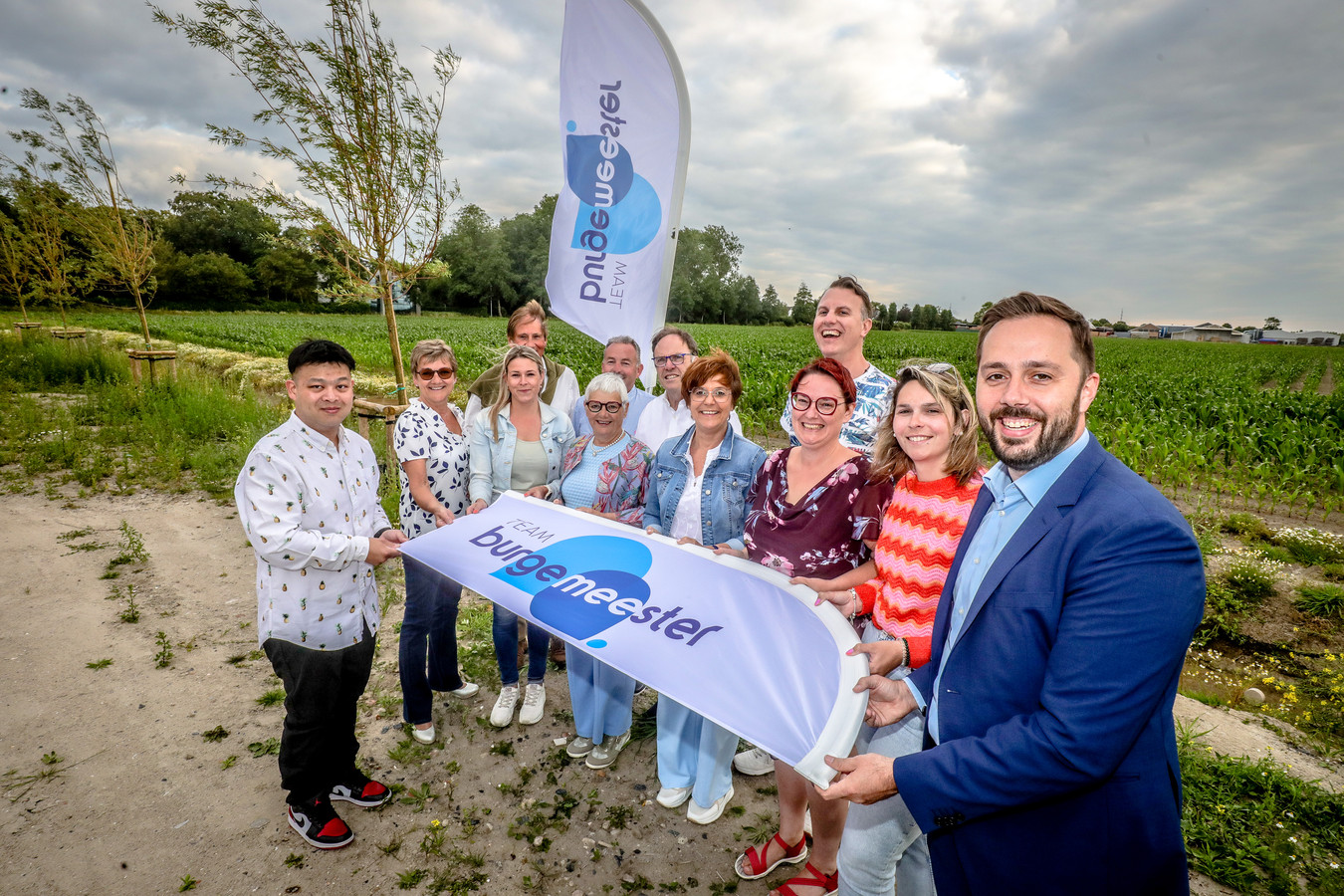 Team Burgemeester trekt met 10 nieuwe kandidaten naar de kiezer: “We ...