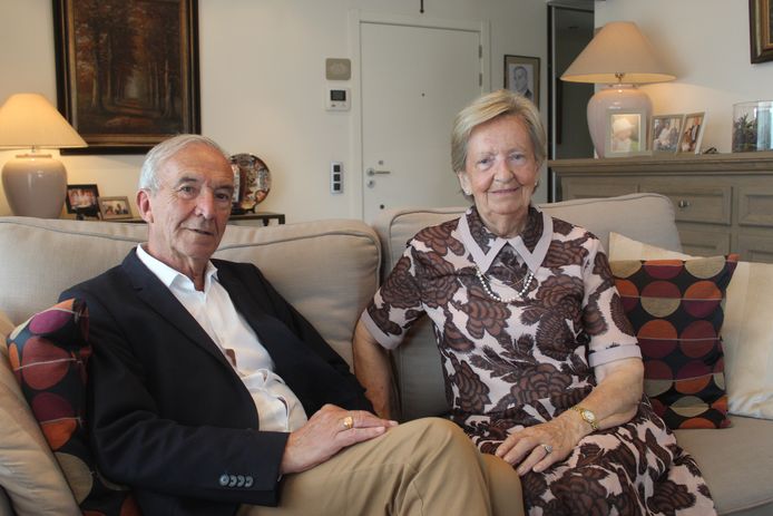 Ereburgemeester Ghislain Lippens (83) viert diamant met zijn Lucie (79 ...