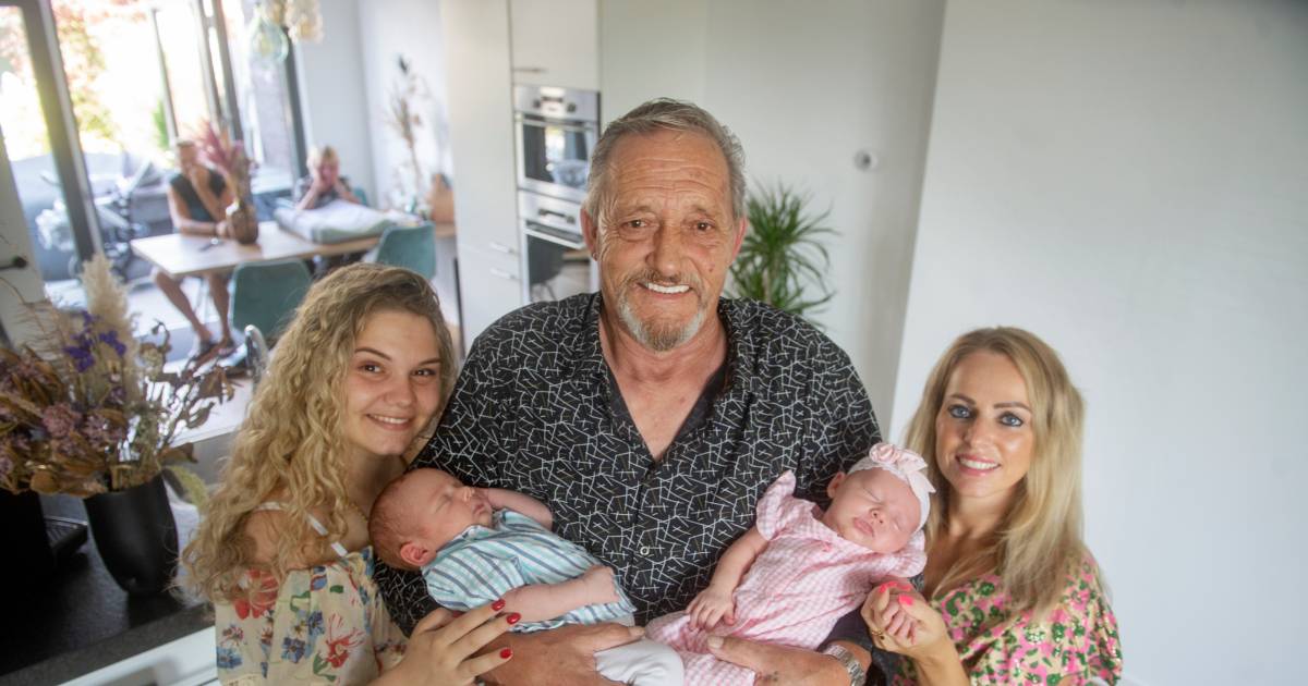 Harry wordt op dezelfde dag opa en overgrootvader: ‘Het is zó mooi, ze ...