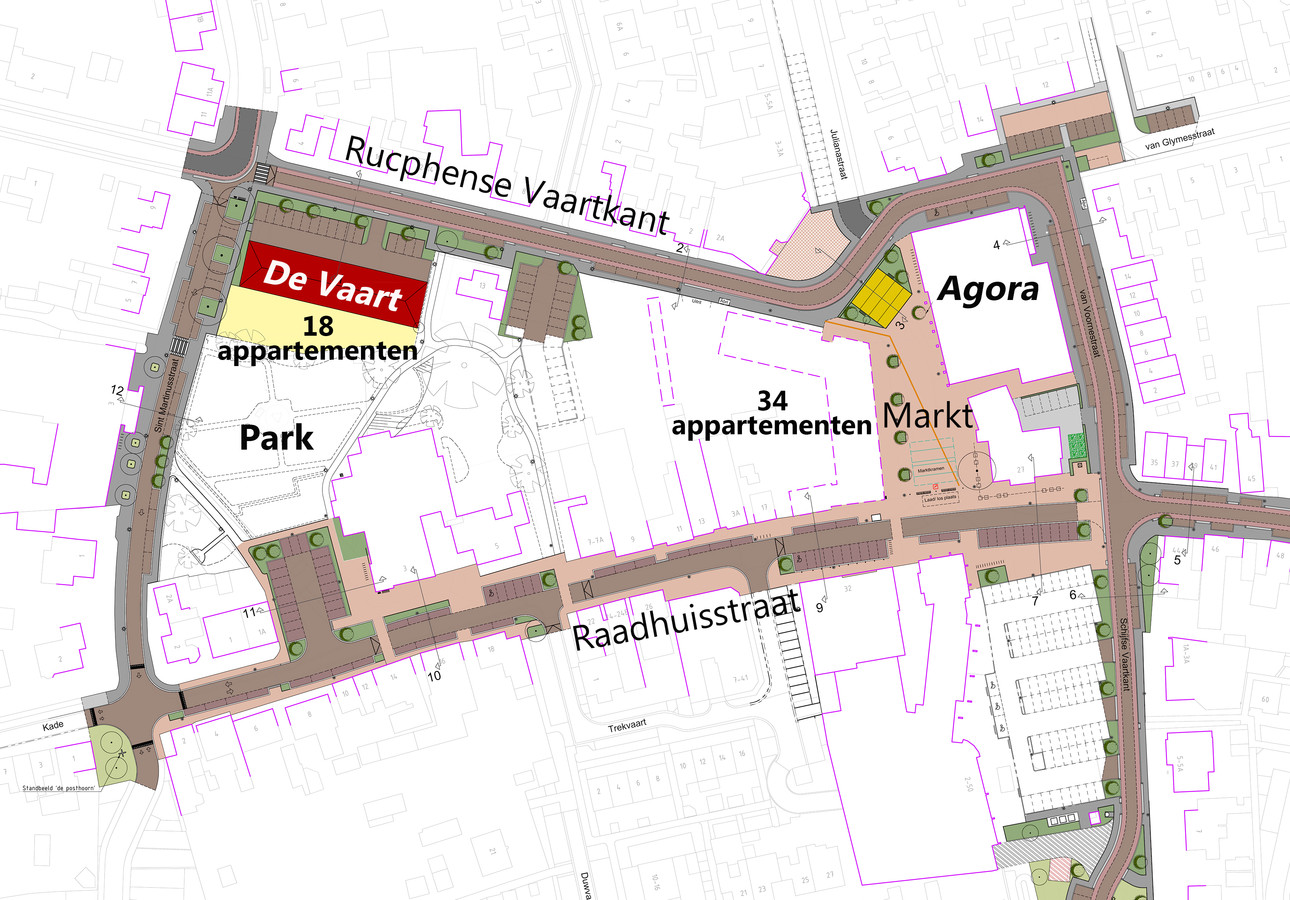 Rucphen werkt aan eigentijds centrum | Foto | bndestem.nl