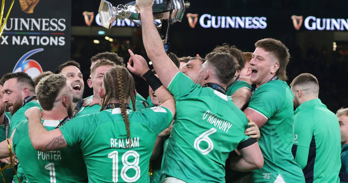 Rugbyers van Ierland winnen voor tweede jaar op rij Six Nations | Andere sporten | AD.nl