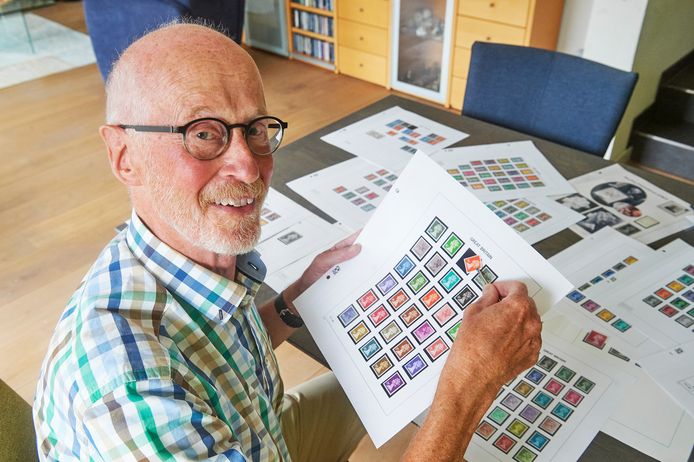 Michael Hartwigsen verzamelde alleen maar Queen Elizabeth-postzegels ...
