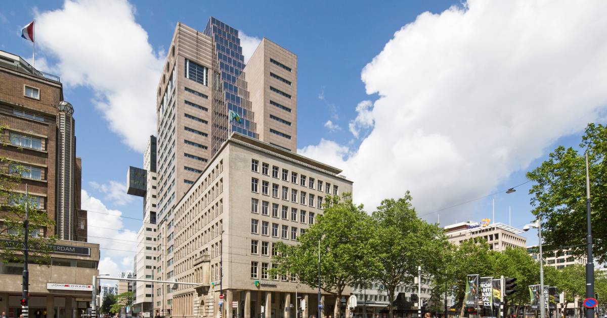 Het ABN AMRO-gebouw aan de Coolsingel mag niet verminkt worden ...