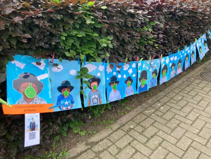 KIJK. Kinderen maken werkjes voor kunstroute in Kachtem | Izegem | hln.be