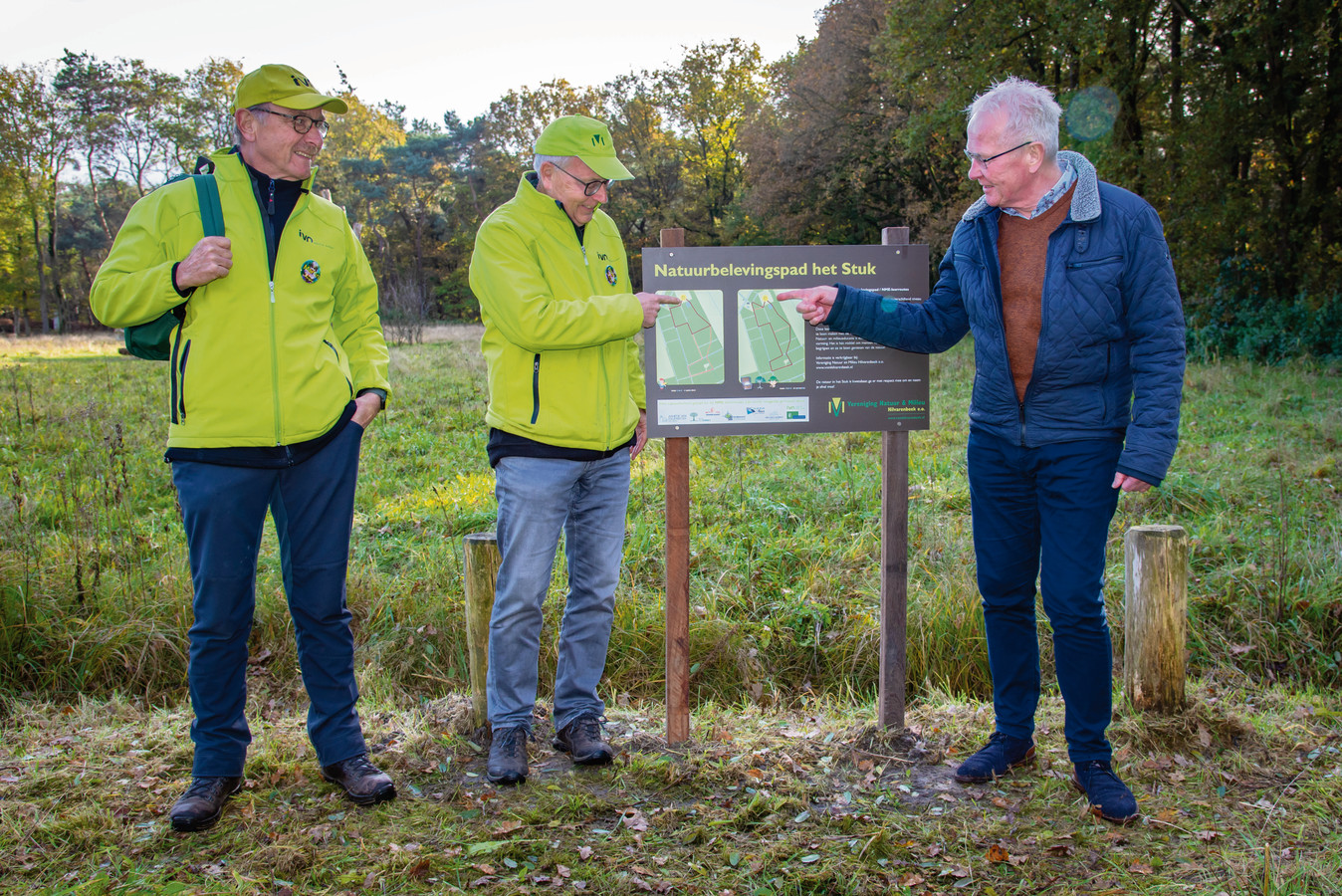 Leerlingen Haghorst kunnen de natuur in op 'belevingspad’ | Foto | AD.nl