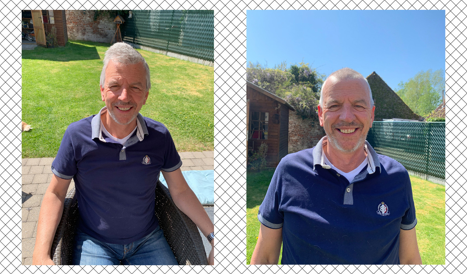 ZIEN: Kappers dicht, dus deze 10 lezers gingen zelf aan de schaar ...