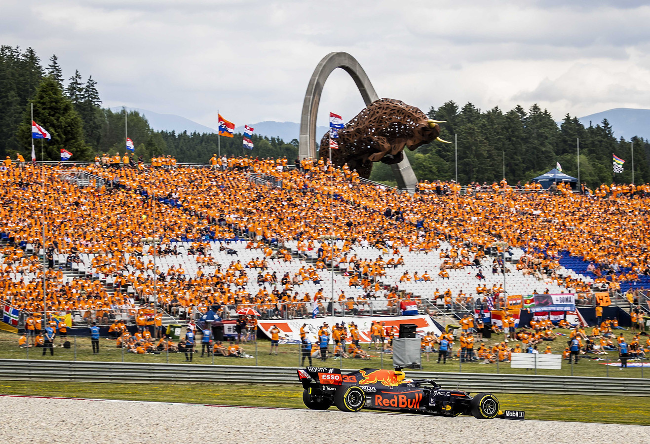 Track Record Formule 1 Oranjegekleurd Oostenrijk Zal Topfavoriet Max